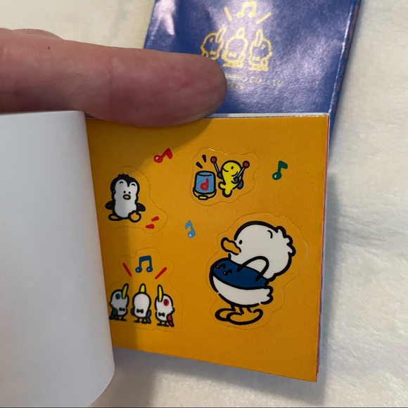 Sanrio | Toys | Vintage Sanrio Pekkle Duck Mini Sticker Book And ...
